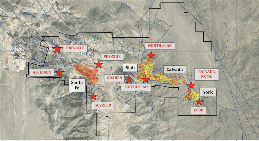 SANTA FE - LAHONTAN GOLD CORP