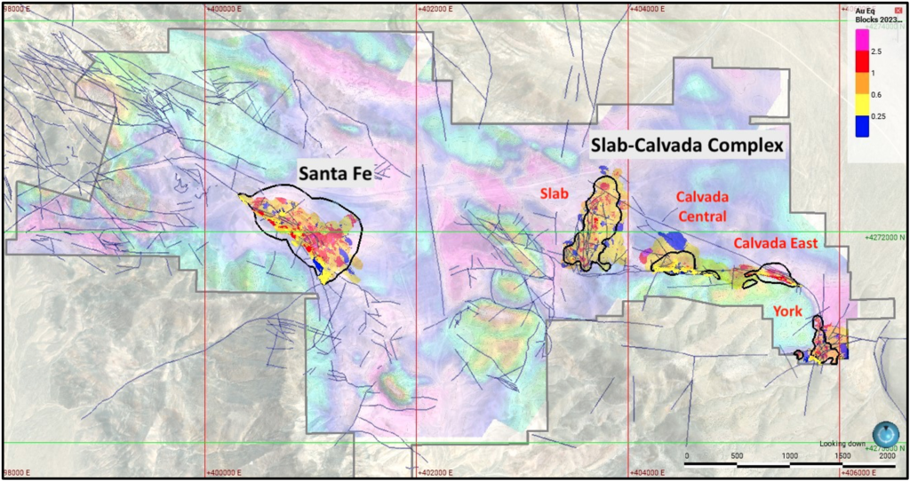 SANTA FE - LAHONTAN GOLD CORP